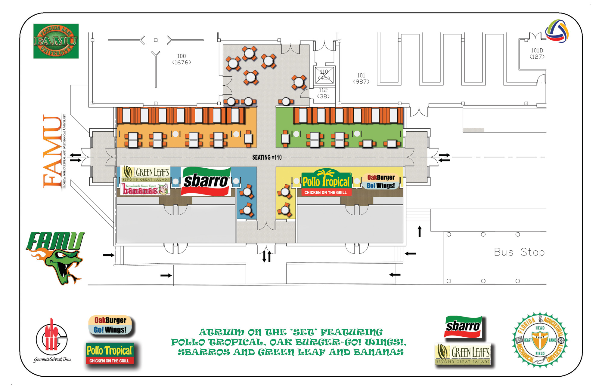 FAMU Food service concepts - Design Services Plus Incorporated